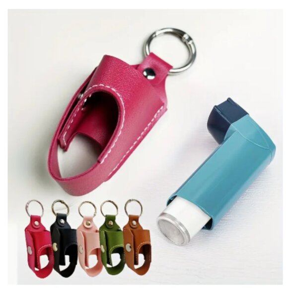 Accessories | Nwt Portable Inhaler Keychain Case Pink Or Black 1ct ...